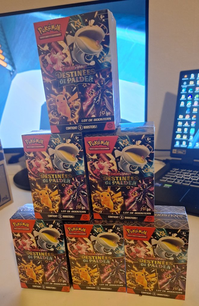 Pokémon - 6 Booster pack - Catawiki