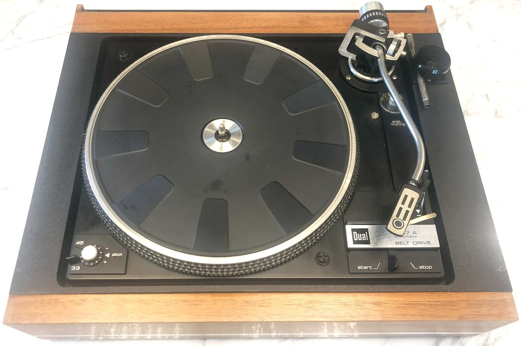 Dual - 1237A - met CS20 houten chassis - Platenspeler - online veiling ...