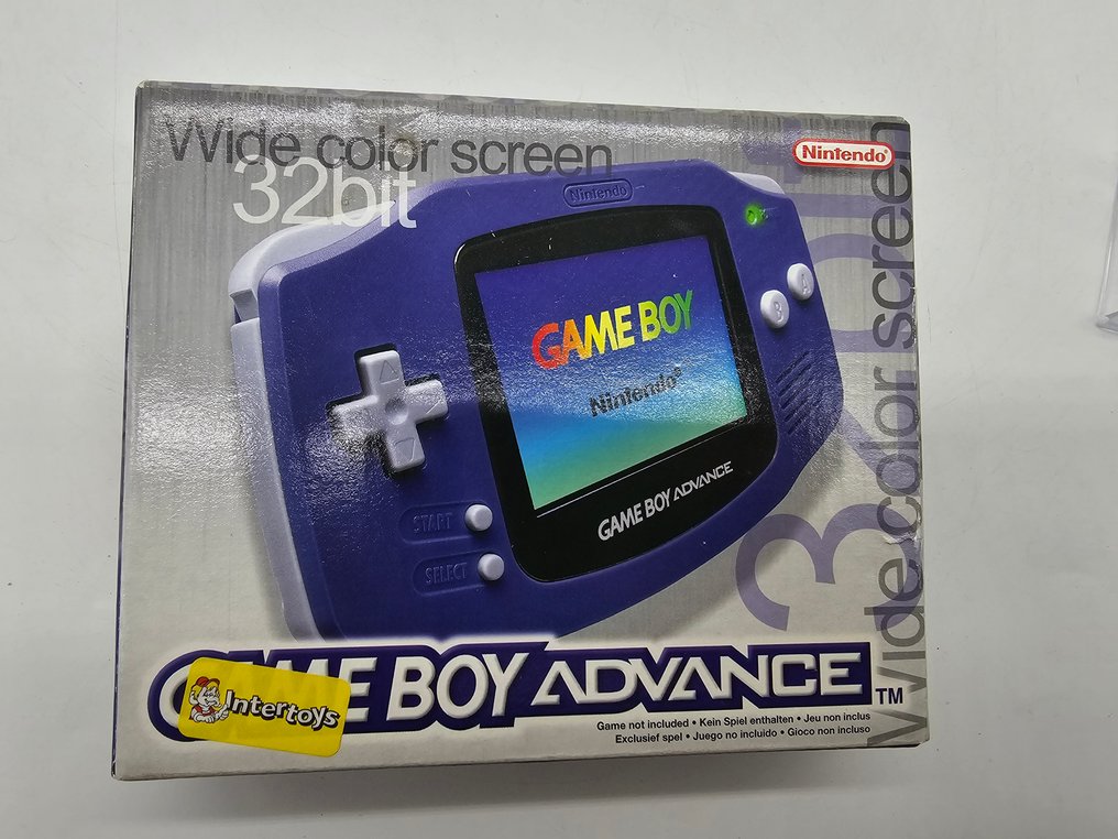 Nintendo - Gameboy Advance - Purple Edition - Video game console ...