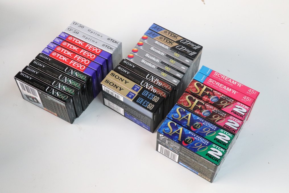 Tdk - Sony - Scotch - Tdk - Sony Scotch Hi-fi set - auction online Catawiki