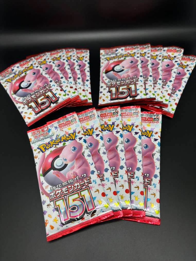 Pokémon - 15 Booster pack - 151 Scarlet & Violet - auction online Catawiki