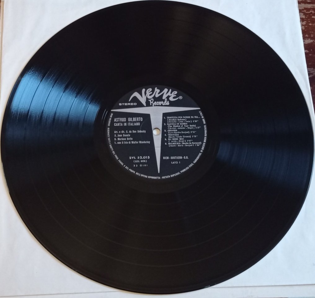Astrud Gilberto - Canta In Italiano Rare Bossa Nova LP Original Italian Only - LP - 1968 ...