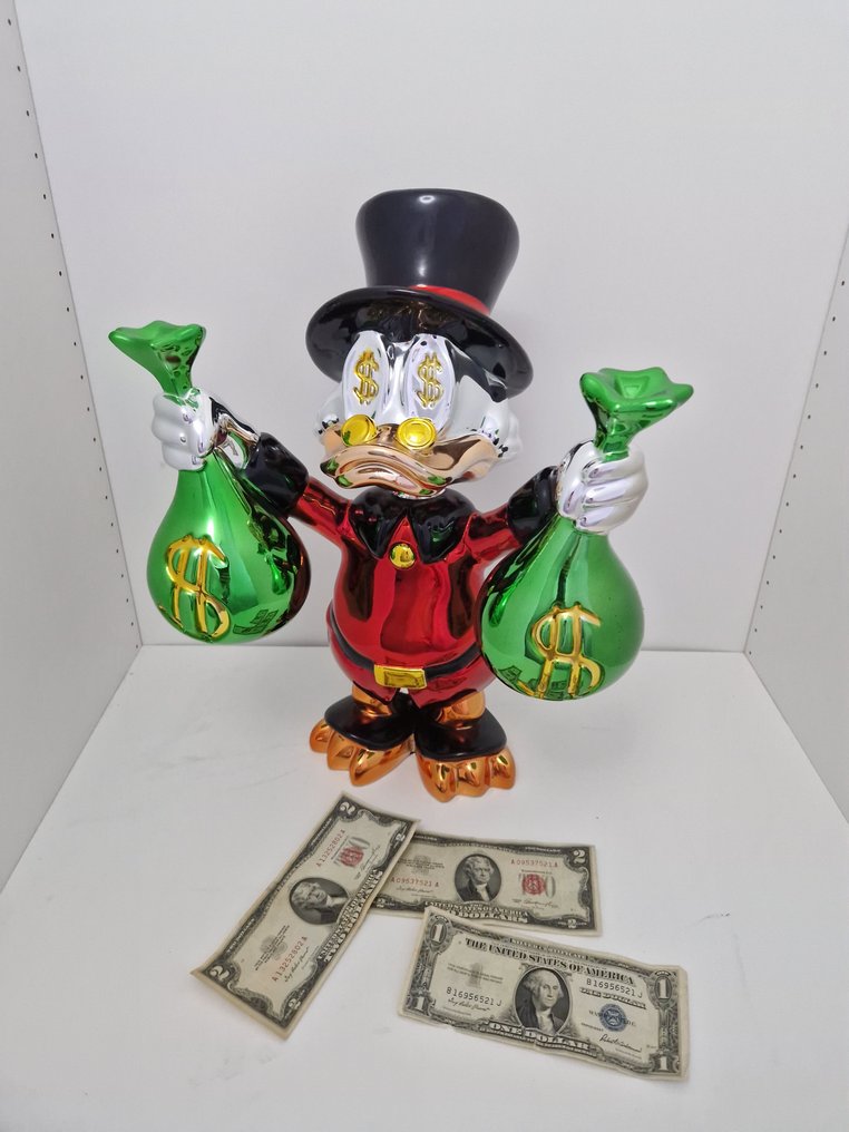 Donald Duck universe - 1 Sculpture - Unique copy - 2022 - auction ...