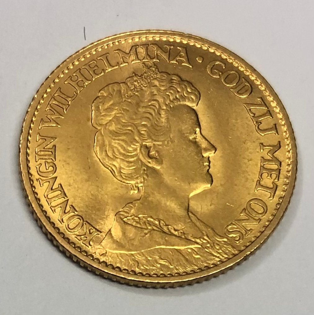 Nederland. Wilhelmina. 10 Gulden 1913 - Catawiki
