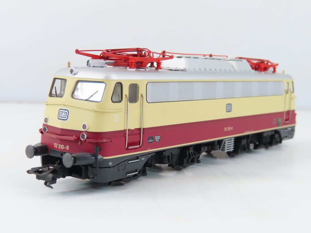 Trix H0 - 22032 - Electric locomotive (1) - BR 112 in TEE version ...