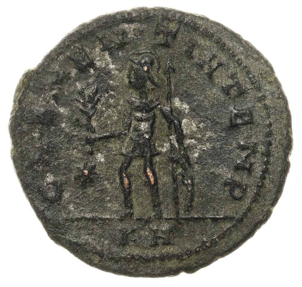 Roman Empire. Tacitus (AD 275-276). Antoninianus (Mars). Tripolis mint ...