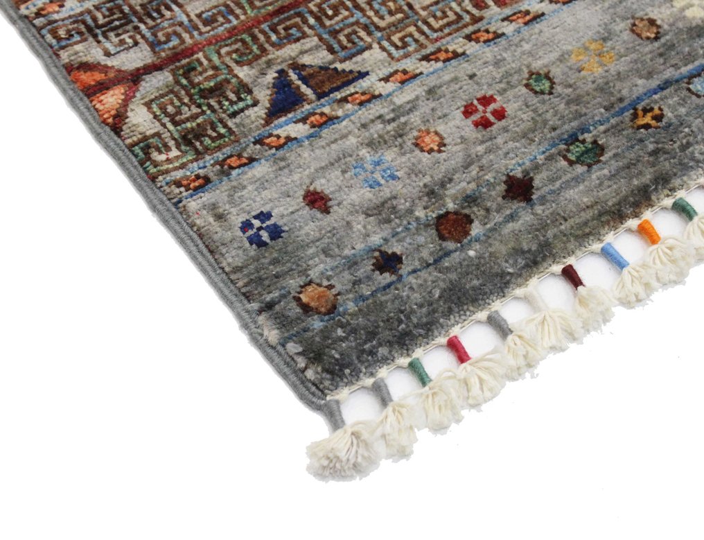 Tapete feito à mão Ziegler Chubi tapete de lã fina - Carpete - 207 cm ...