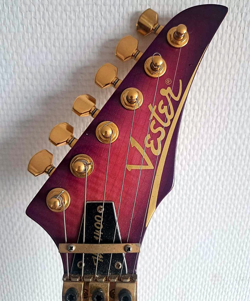 VESTER - The 1400 Gold Floyd rose 1990s + Coffre Vester - - Guitare ...