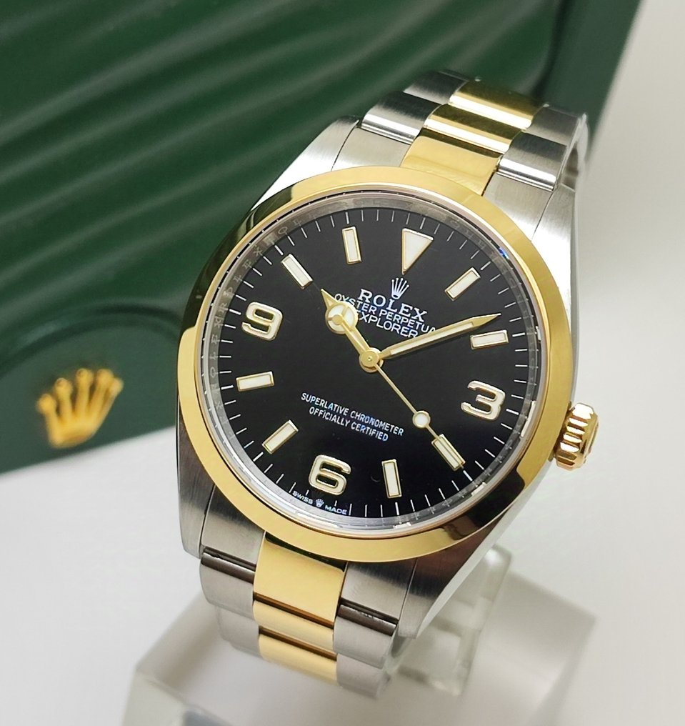 Rolex - Explorer 36 Gold/Steel - 124273 - Homme - 2020 et après - Catawiki