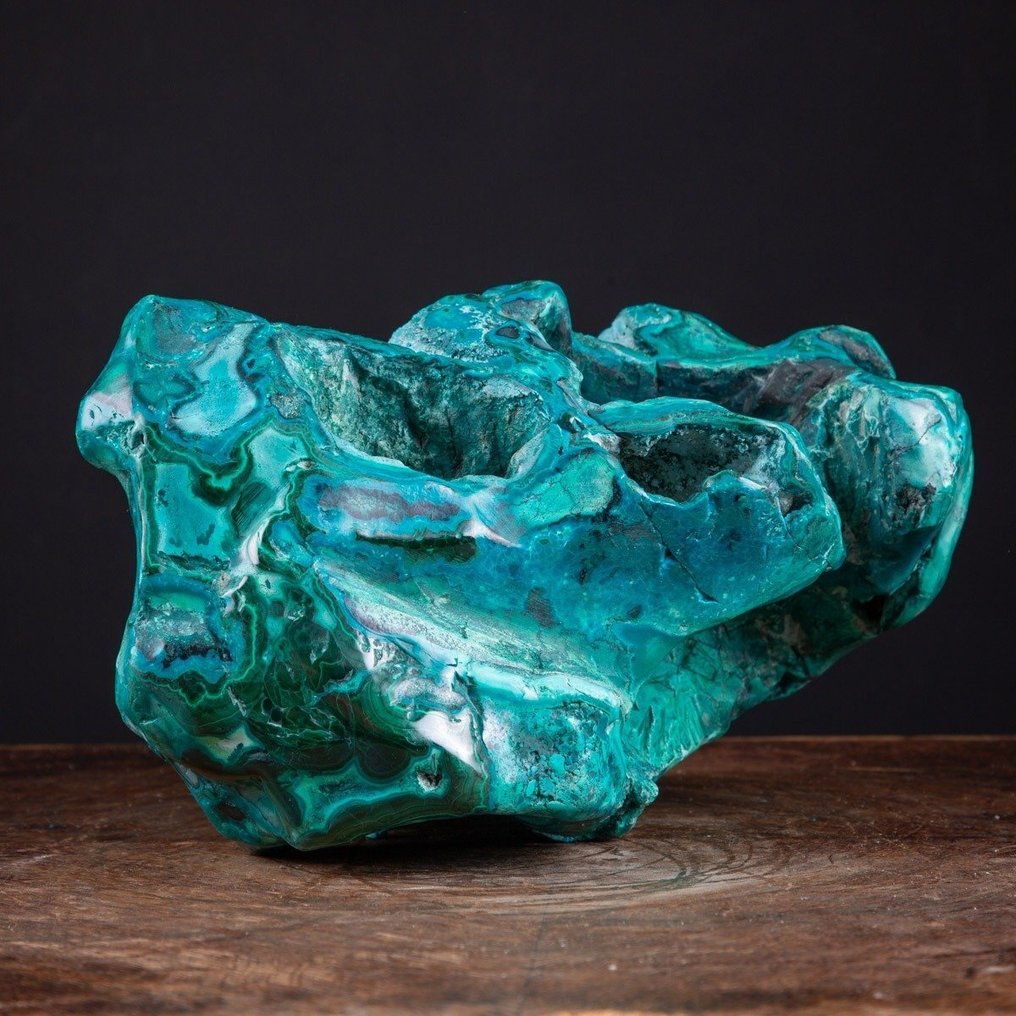 Exclusive Botroidal Formation - Chrysocolla and Malachite - Kolwezi ...