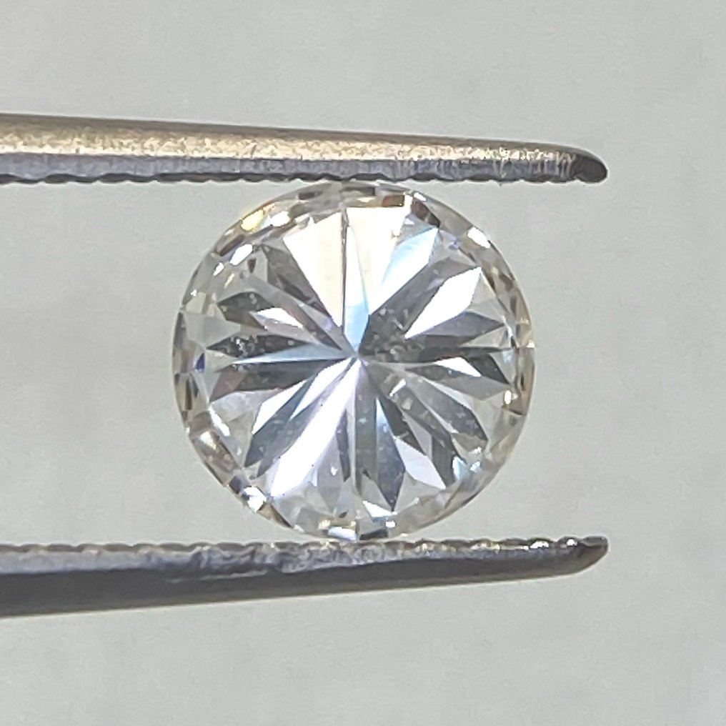 1 pcs Diamond (Natural) - 0.65 ct - Round - E - SI1 - HRD Antwerp - auction online Catawiki