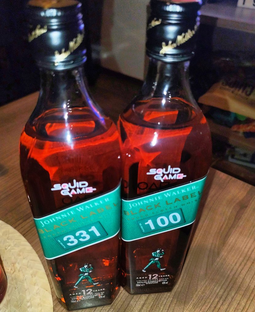 Johnnie Walker - Black Label - Squid Game limited edition design ...
