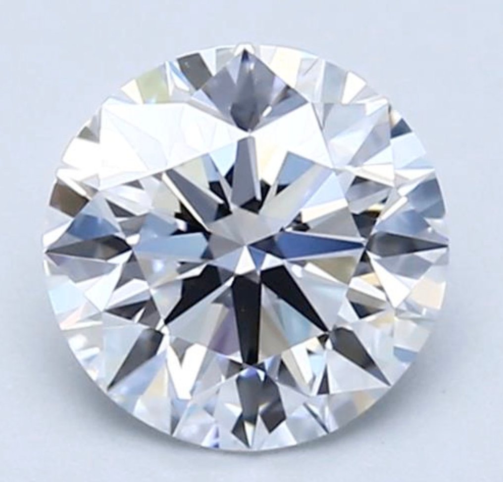 No Reserve Price - 1 pcs Diamond (Natural) - 0.80 ct - Round - D ...