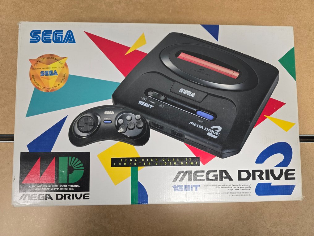 Sega - Mega Drive - OLD STOCK - Extremely Rare - Limited Edition - SEGA ...