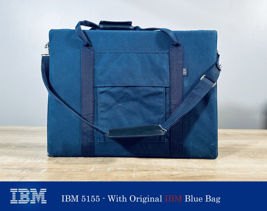 IBM 5155 Portable Personal Computer - 1984 With Original IBM Blue Bag - Komputer (1) - z ...