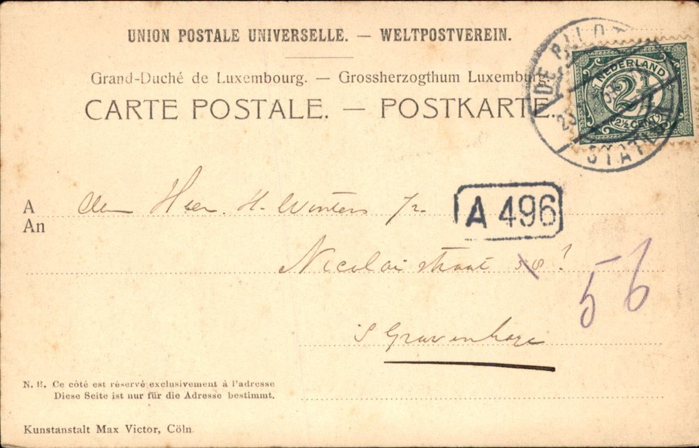 Luxembourg - Postkort (77) - 1900-1960 - Catawiki