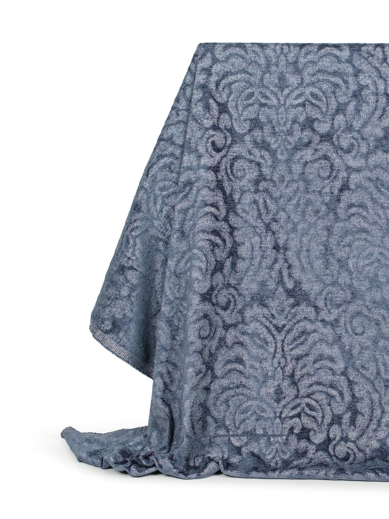 Elegant velvet effect fabric Dark Blue - 500 x 140 Meters !!! - Textile ...