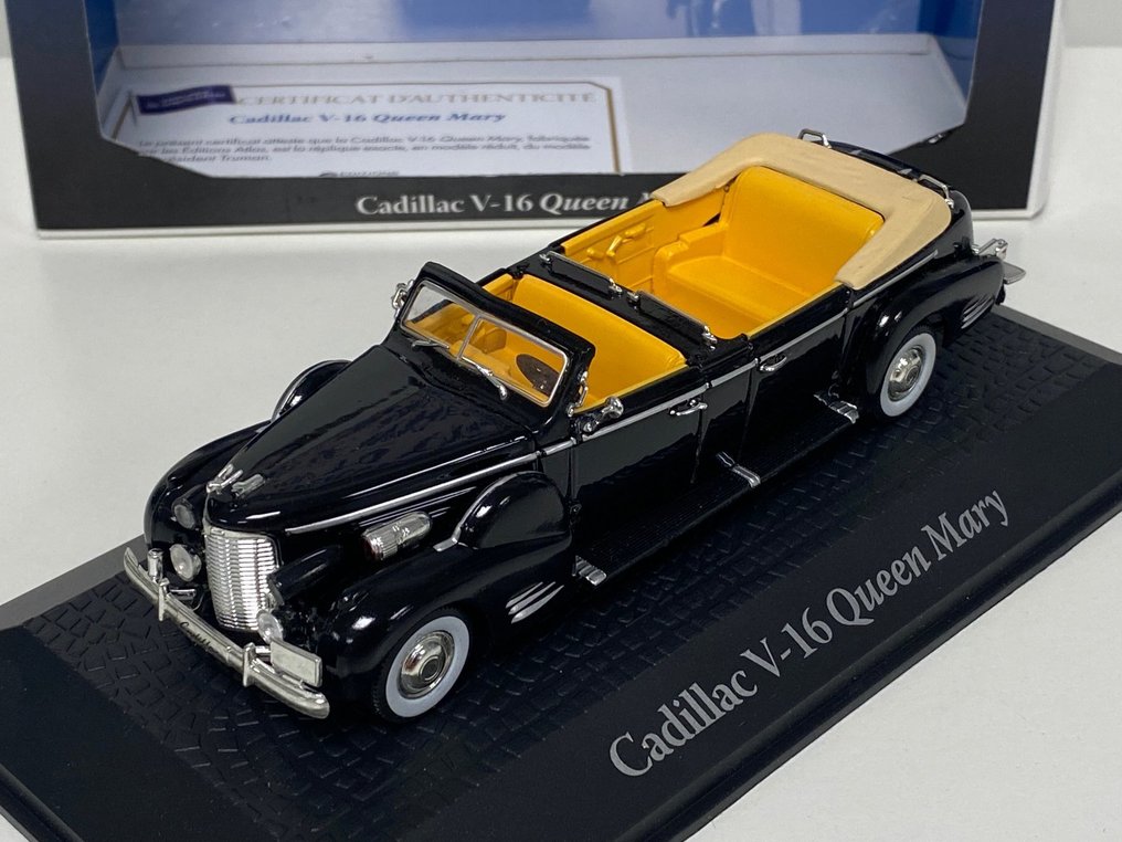 Voitures de Chefs d'Etat 1:43 - Modelauto - Cadillac V-16 Queen Mary II ...