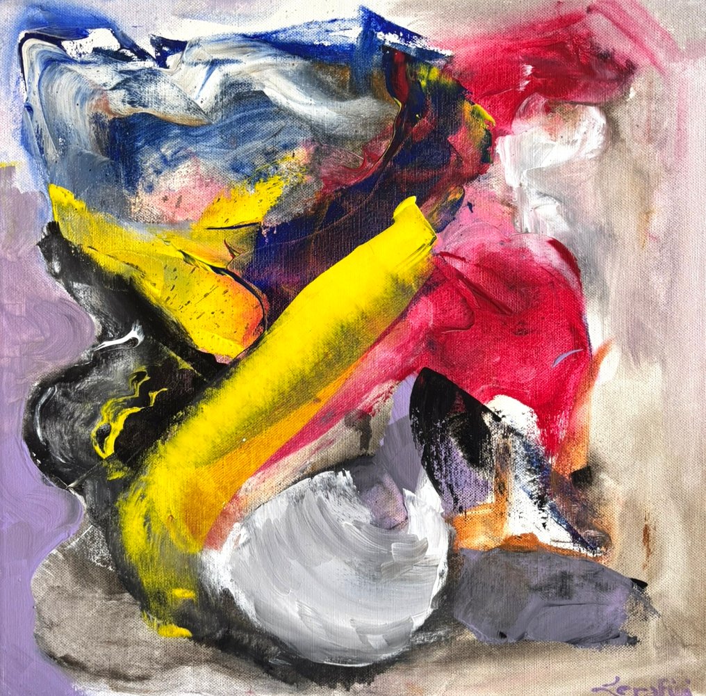 Pio Serafini (1951) - Abstract 8 - auction online Catawiki