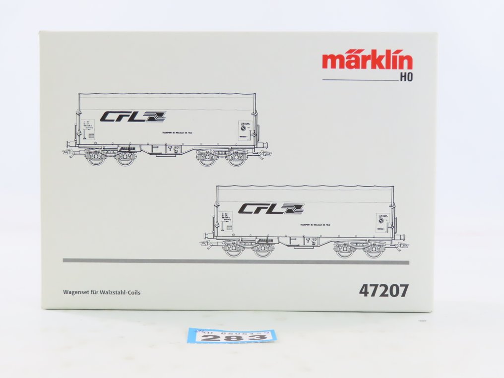 Märklin H0 - 47207 - Modeltrein goederenwagonset (1) - 2-delige ...