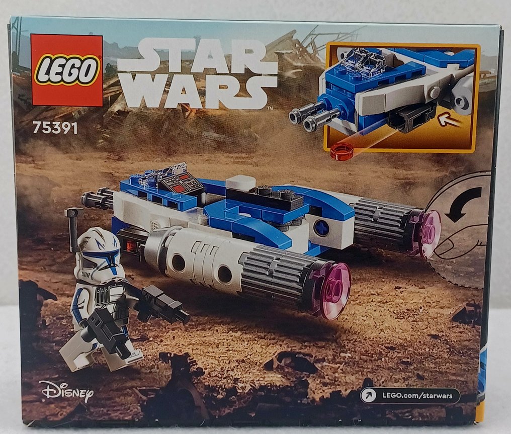 LEGO - Star Wars - 75391 Captain Rex Y-Wing Microfighter (6 boxes ...