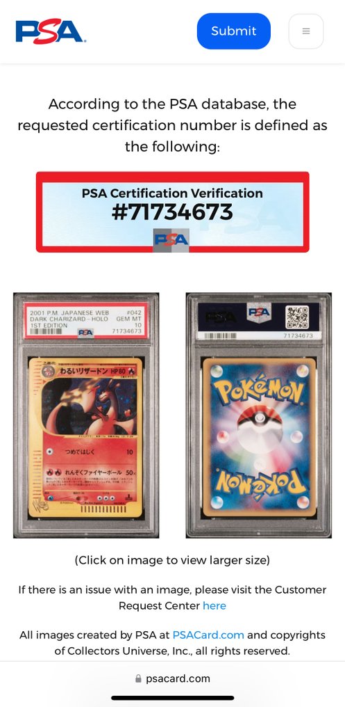 Pokémon - 42 Graded card - Dracaufeu - POKEMON JAPANESE WEB - PSA 10 - Catawiki