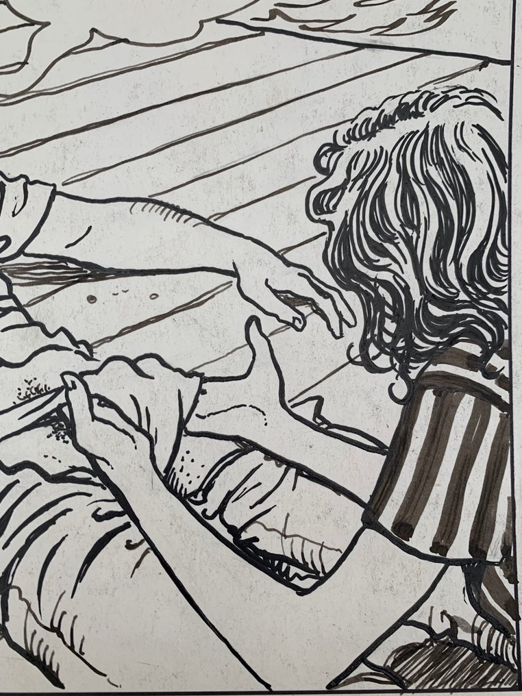 Manara, Milo - 1 Original stripe - Le Déclic 2 - 1991 - Catawiki