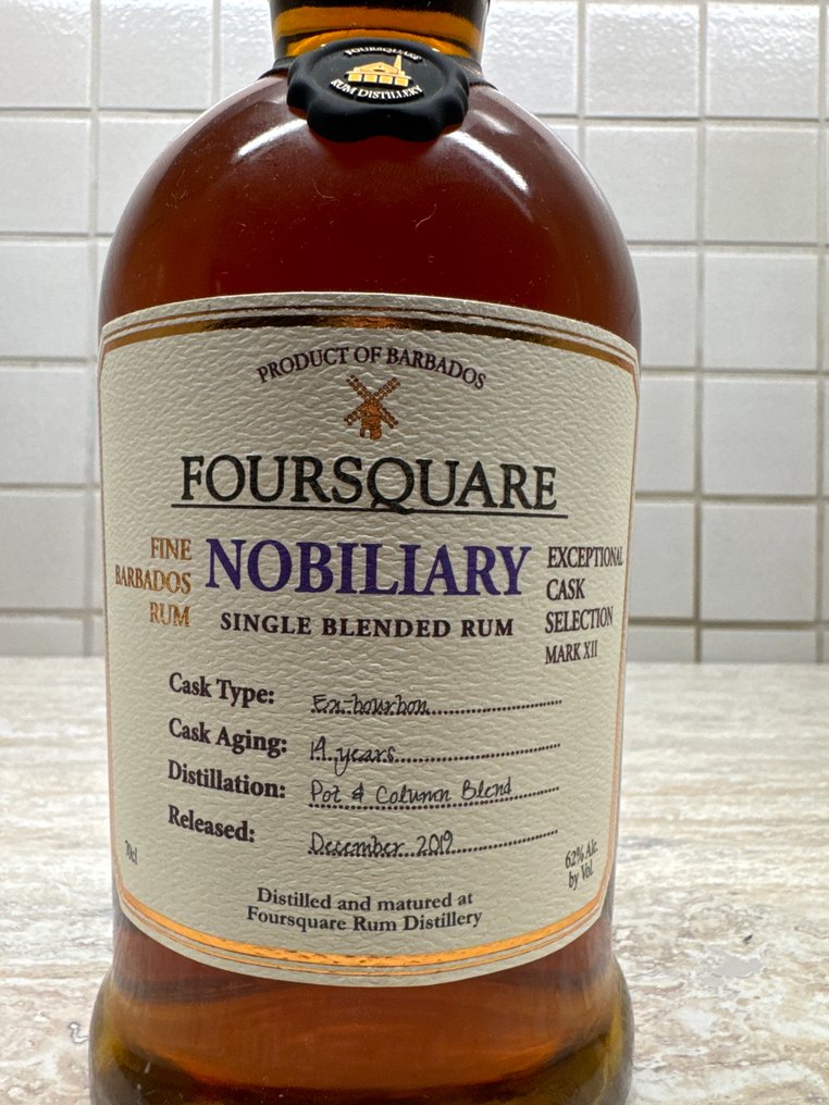 Foursquare 14 years old - Nobiliary - Exceptional Cask Selection Mark ...