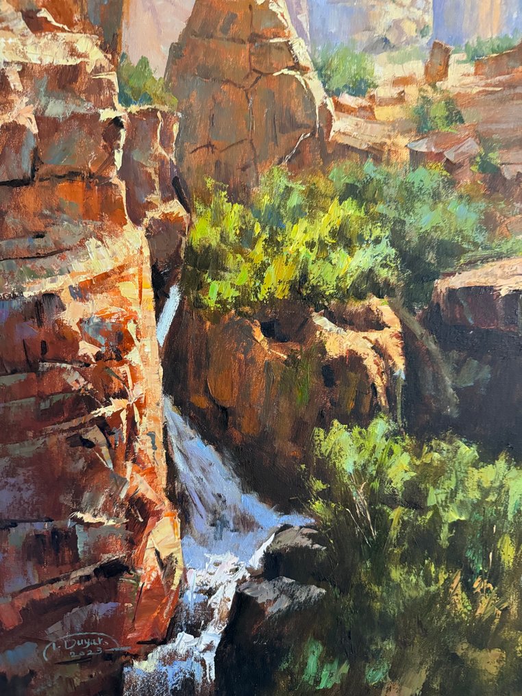 turan Duyar - Texas Mountains - auction online Catawiki