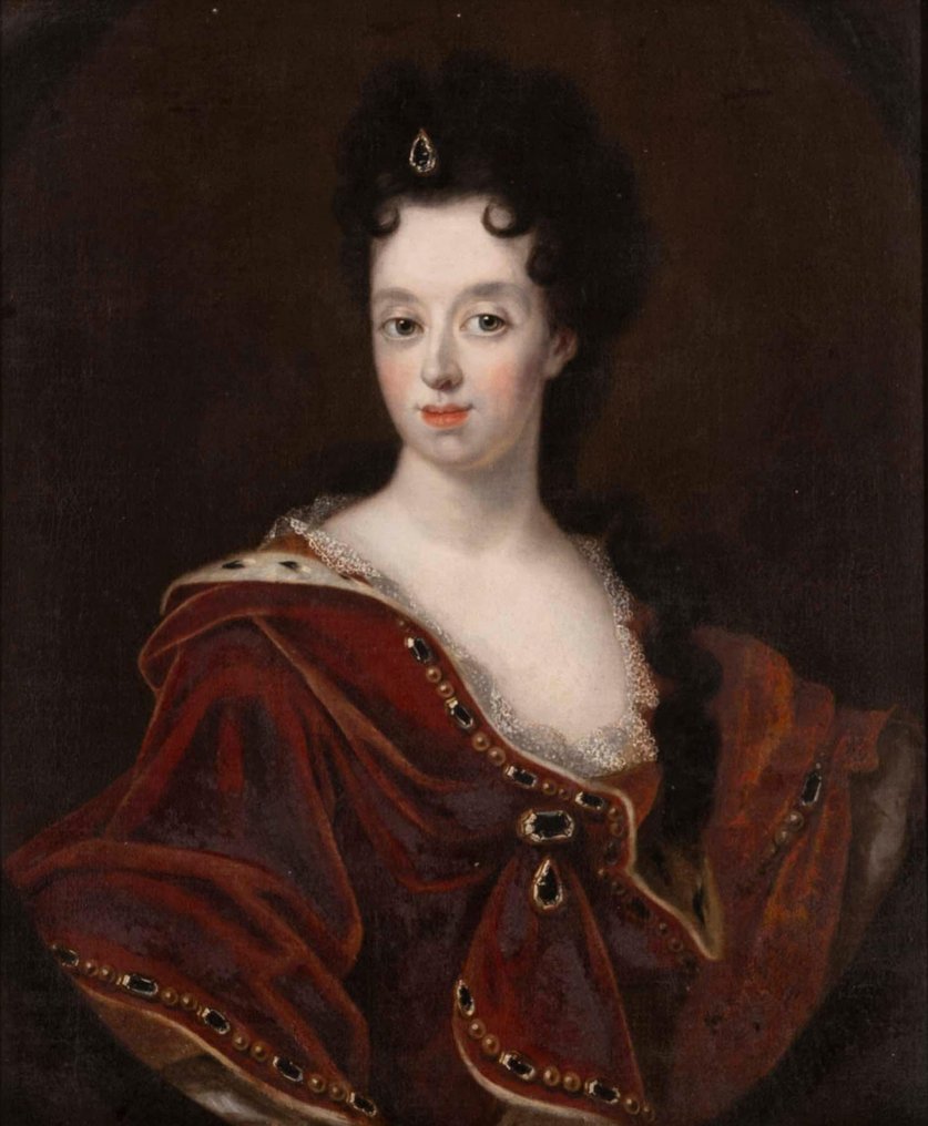 Retrato de Aristócrata - Escuela europea (XVII-XVIII) - online veiling Catawiki