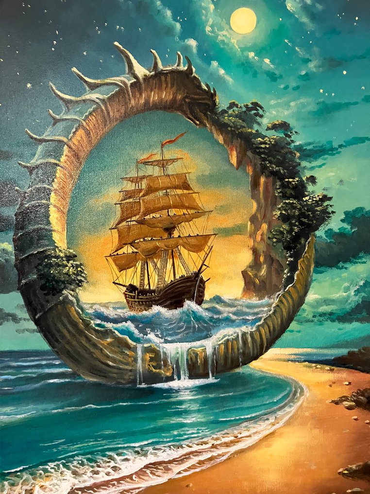 Nikolay Gorovoy (1953) - The Romance of the Sea - auction online Catawiki