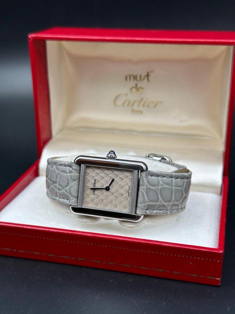 Cartier - Tank Solo Beige Python - W5200020 - Women - 2010-2020 ...