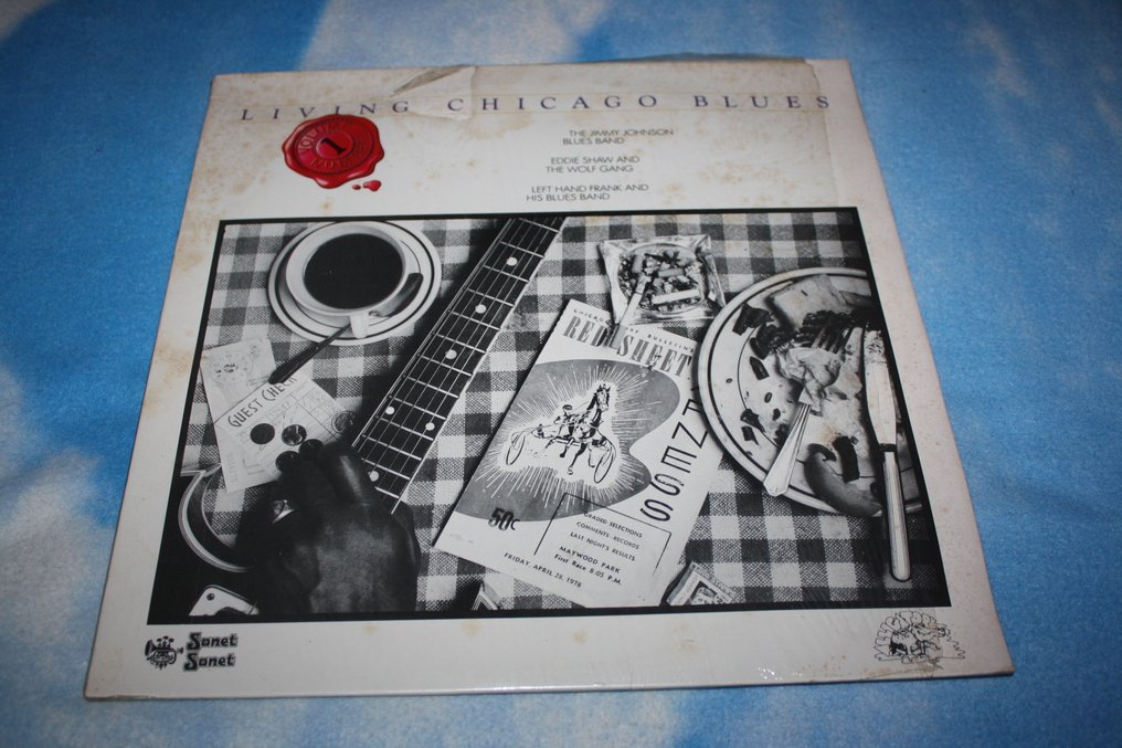 Living Chicago Blues - 6 x Lps Complete Series - Various Blues Artists - LP Albums (multiple ...