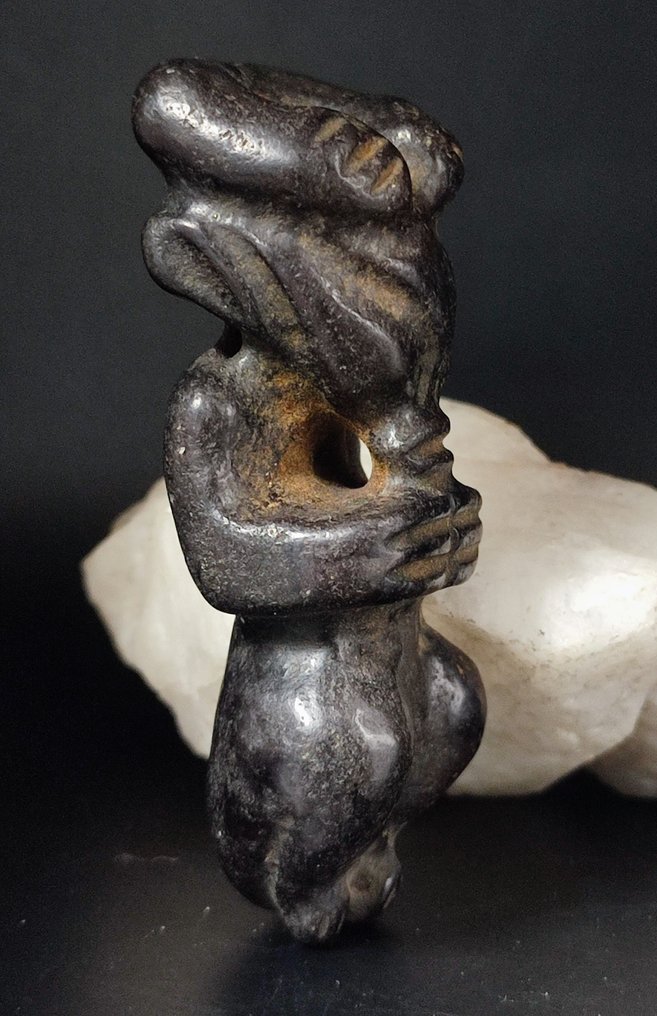 No Reserve Price Ancient Neolithic Shamanic Idol - Amulet - auction ...