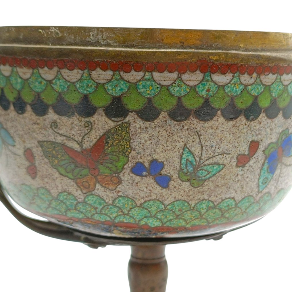 Bak - Emaille - 1920-1950 - Emaille en messing accenten - online veiling Catawiki