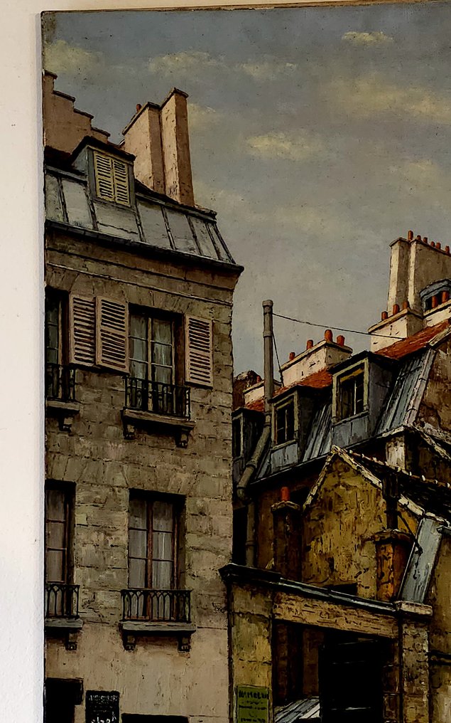 René Dulieu XXe - Vicolo Parigi - auction online Catawiki