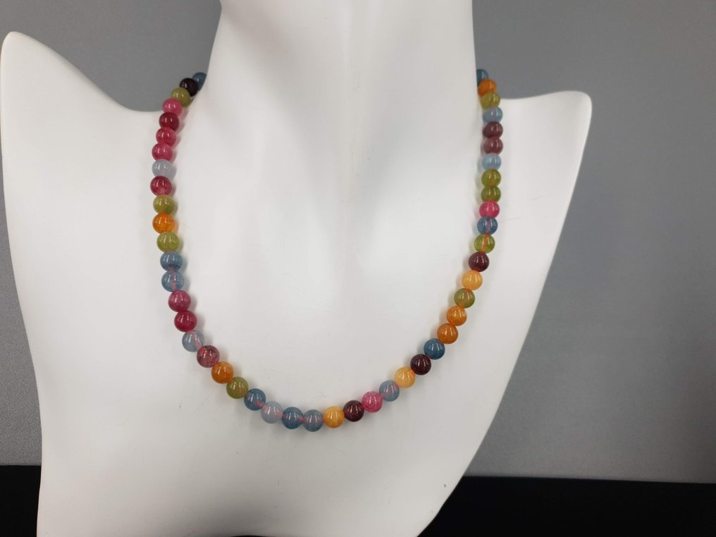 Toermalijn Natuurlijke Edelsteen Lengte 18 cm - Armband - online ...