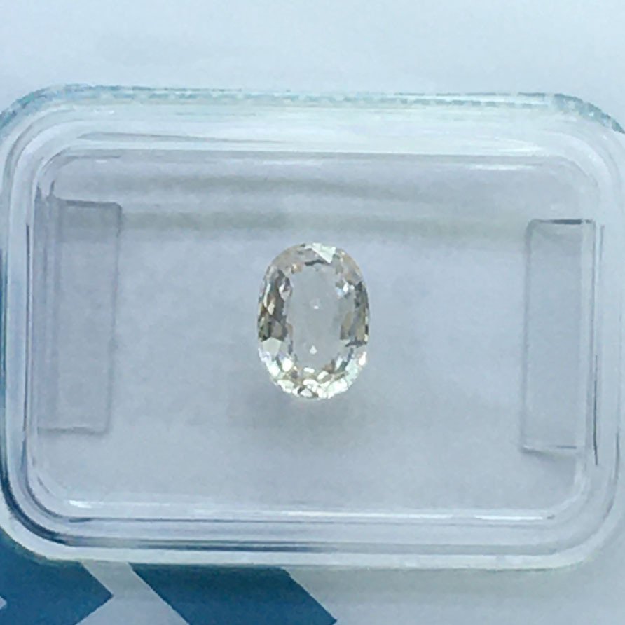 No Reserve Price Yellow Sapphire - 0.99 ct - International Gemological Institute (IGI) - NATURAL ...