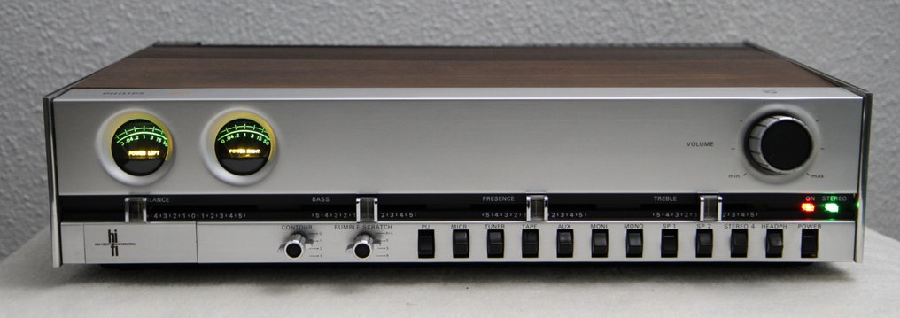 Philips - 22 RH 521 - Série Fish Eyes - Amplificateur intégré à semi-conducteurs - Catawiki