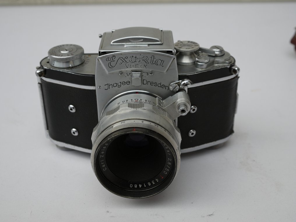 Ihagee Dresden: Exakta Varex VX Typ 1 + Carl Zeiss Jena Q1 Tessar 2,8 ...