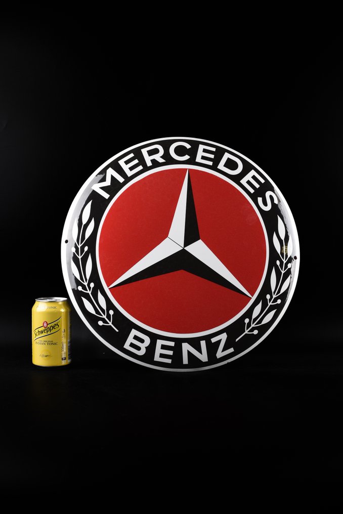 Sign - Mercedes-Benz - Mercedes Benz; 410mm; enamel sign - auction ...