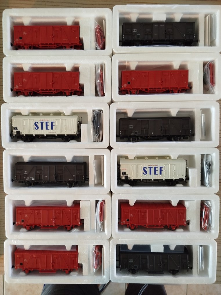 L.S.Models by Modern Gala H0 - Model train freight carriage (12) - 12 ...