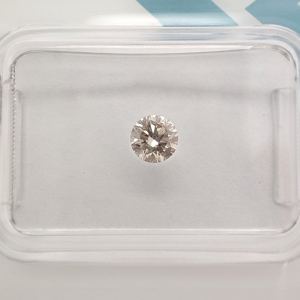 No Reserve Price - 1 pcs Diamond (Natural) - 0.27 ct - Round - I1 - International Gemological ...