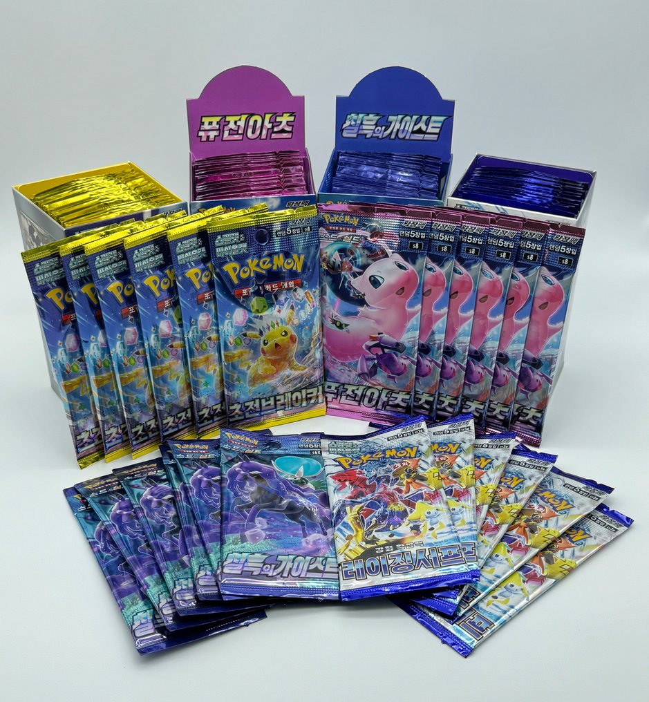 Pokémon - 24 Booster pack - Lot of x24 Pokemon Sealed Booster Pack ...