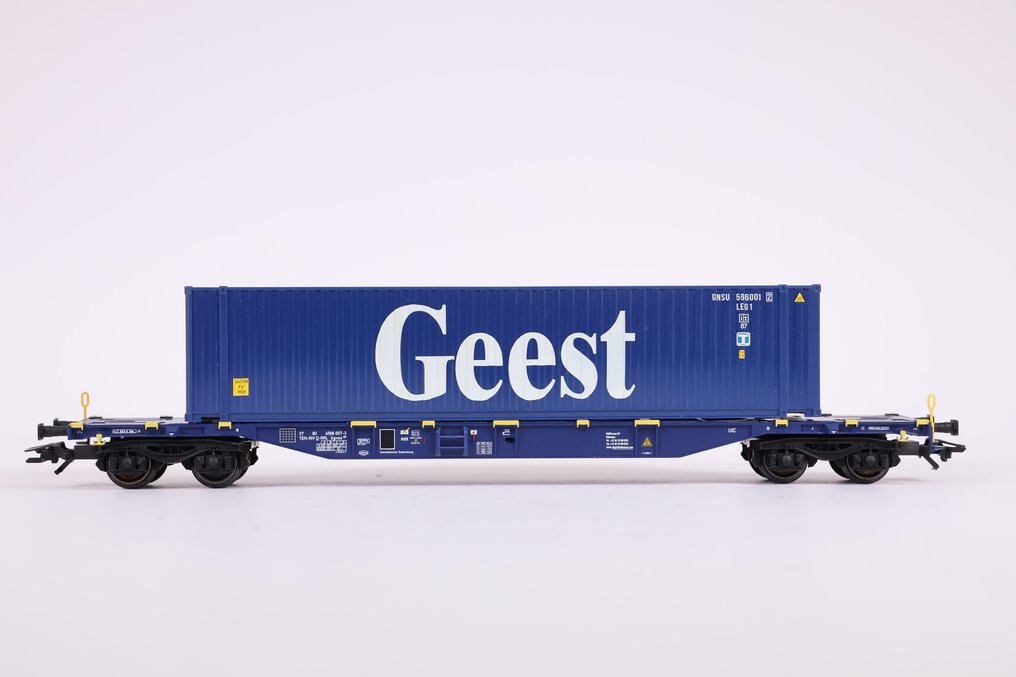 Märklin H0 - 47051.006 - Model train freight carriage (1) - Container ...