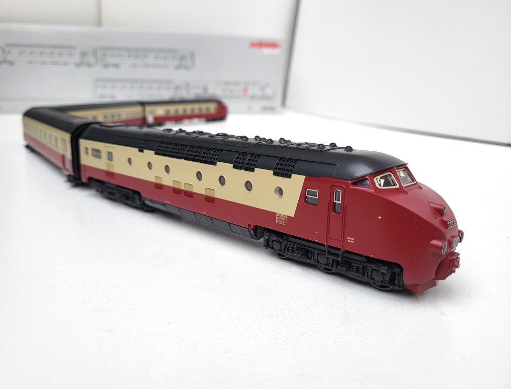 Märklin H0 - 39700 - Train unit (1) - 4-piece set 'Trans Europ Express ...