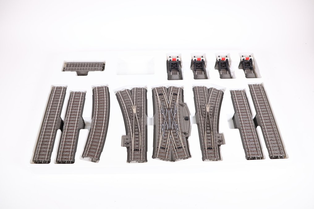 Märklin H0 - 24905 - Model train tracks (1) - C-rail extension set C5 ...