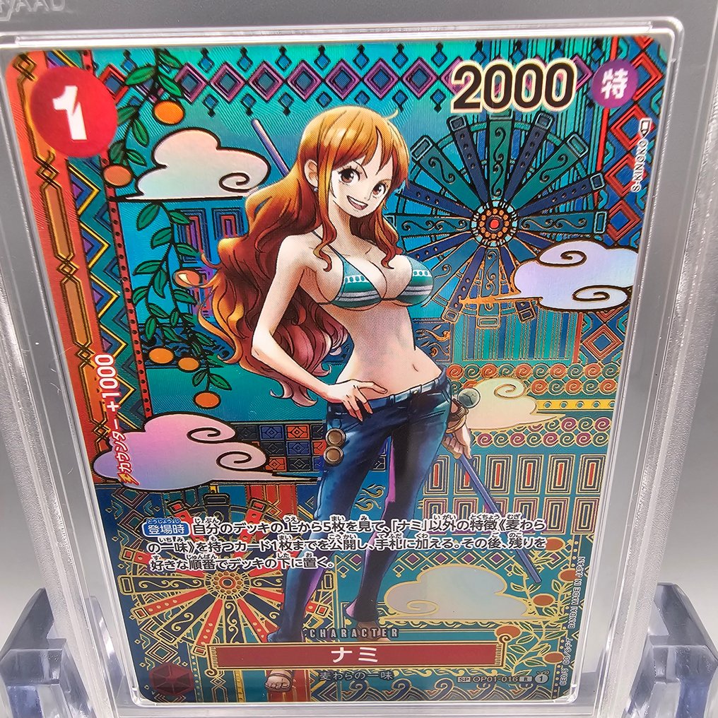 Nami [Special Alternate Art] OP01-016 R Graded card - Graad 10 - auction online Catawiki