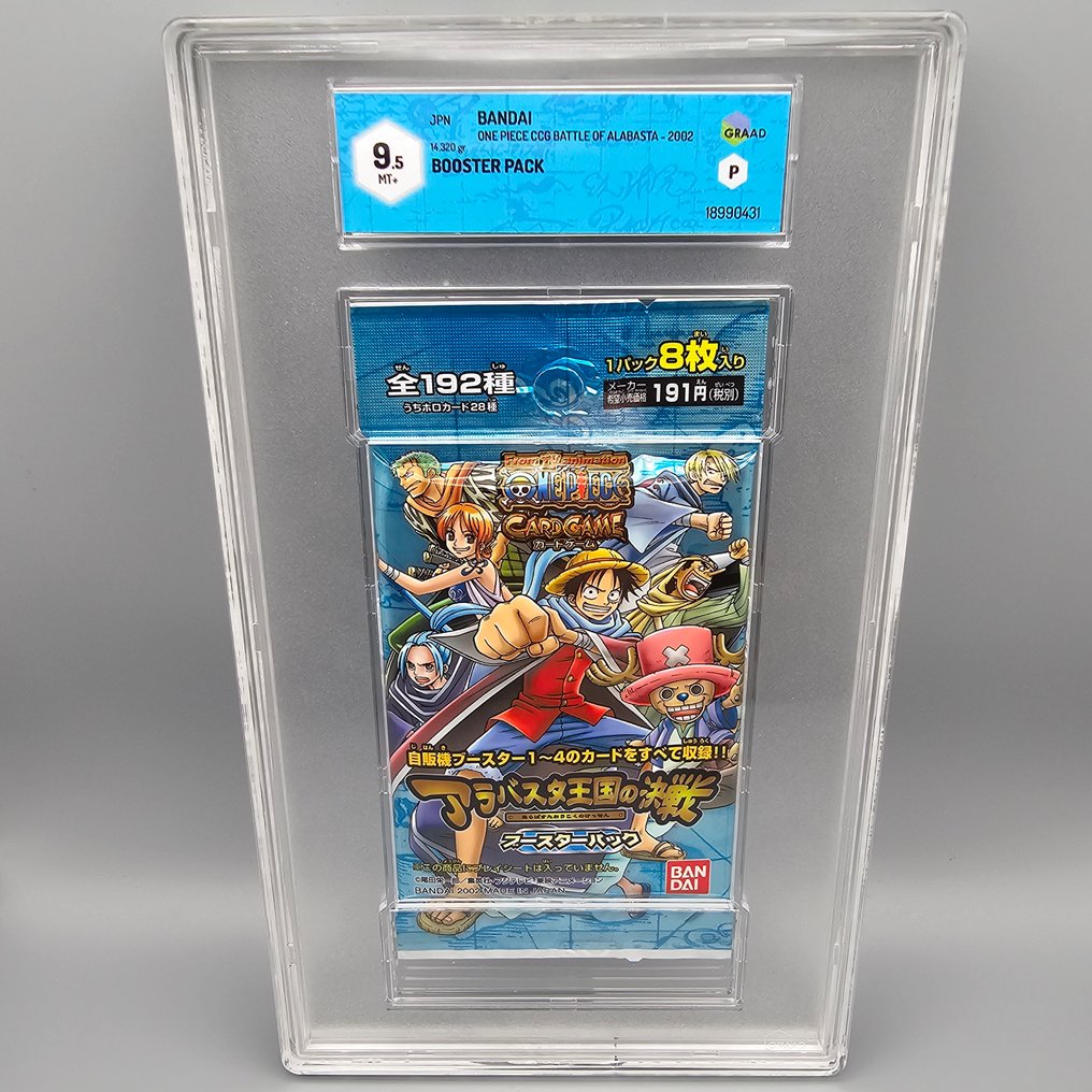 2002! BATTLE OF ALABASTA - One Piece Graded card - Graad 9.5 - auction online Catawiki