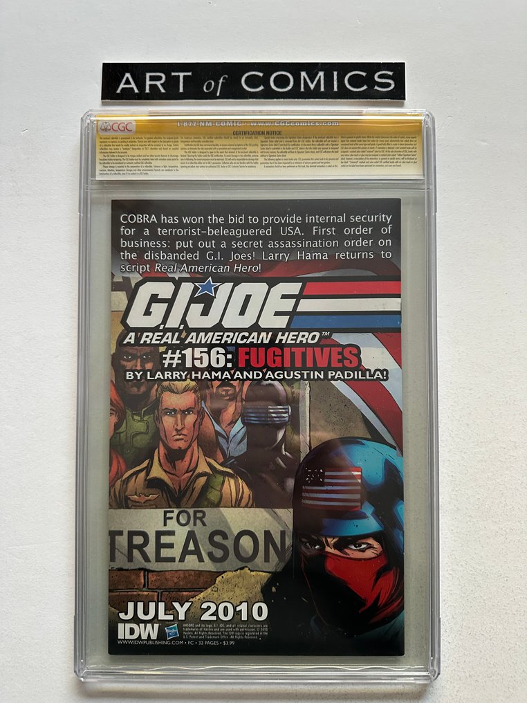 Transformers Ironhide #3 - Signed by Beth Bornstein - CGC Signature ...